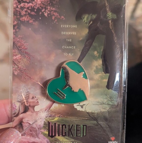 Accessories | Wicked Elphaba Pin | Poshmark